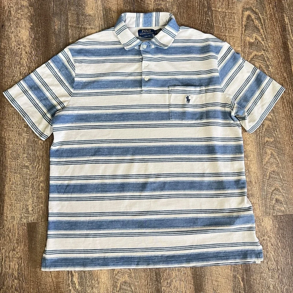 Ralph Lauren | Shirts | Polo Ralph Lauren Classic Striped Mesh Polo ...